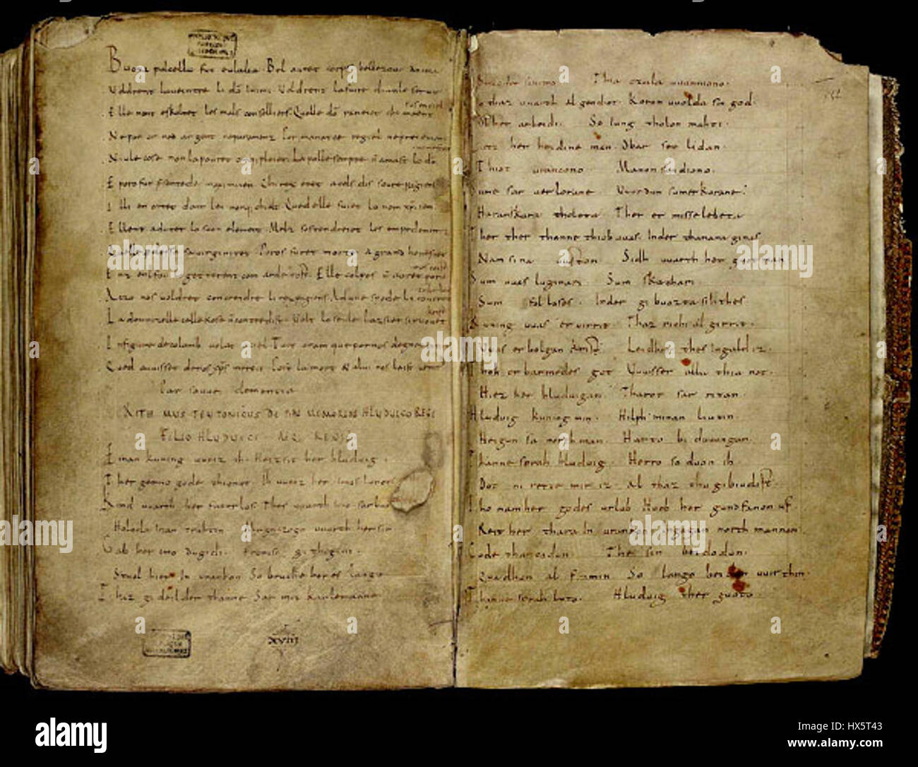The 'Ludwigslied' is a German medieval poem, thought to be written in ...