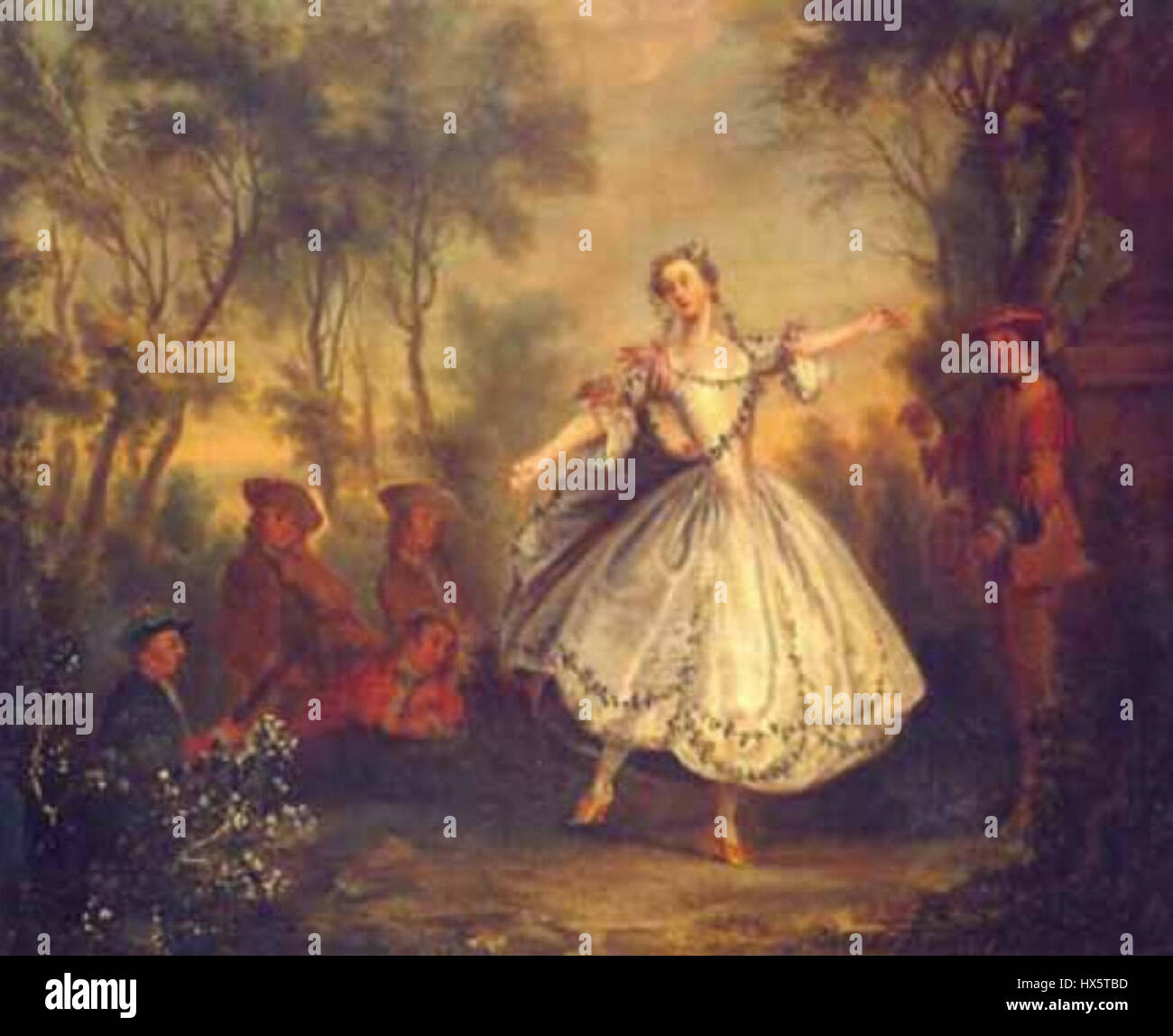 Marie Camargo after Nicolas Lancret Stock Photo - Alamy