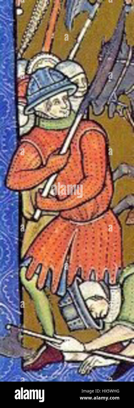 Morgan Bible 10r detail Stock Photo - Alamy