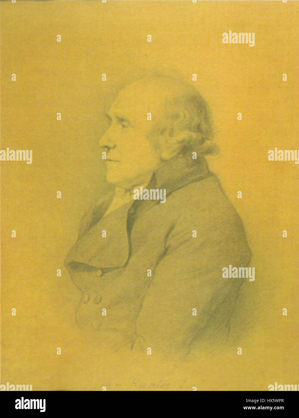 Nathaniel Dance Holland John Hunter Stock Photo - Alamy