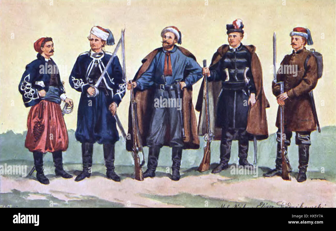 Polish insurgents of January Uprising 1863 2 Stock Photo - Alamy