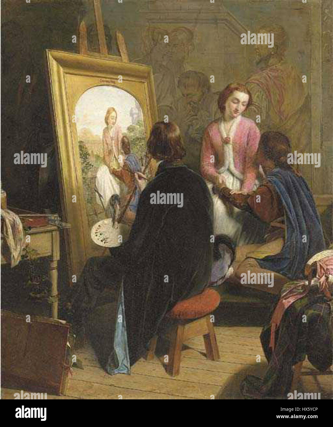 Work by pre raphaelite hi-res stock photography and images - Alamy