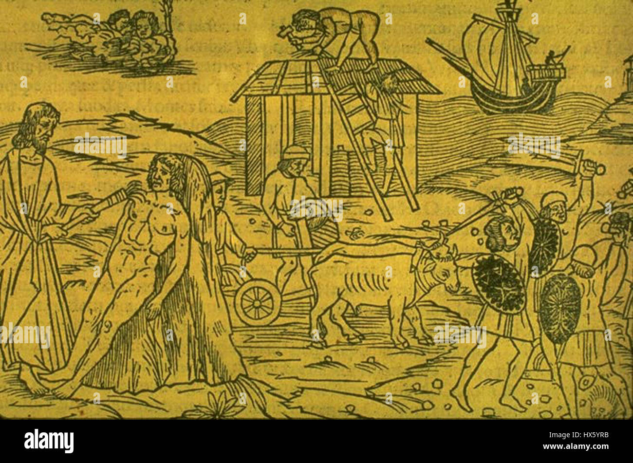 Regius Ages of Man Stock Photo - Alamy