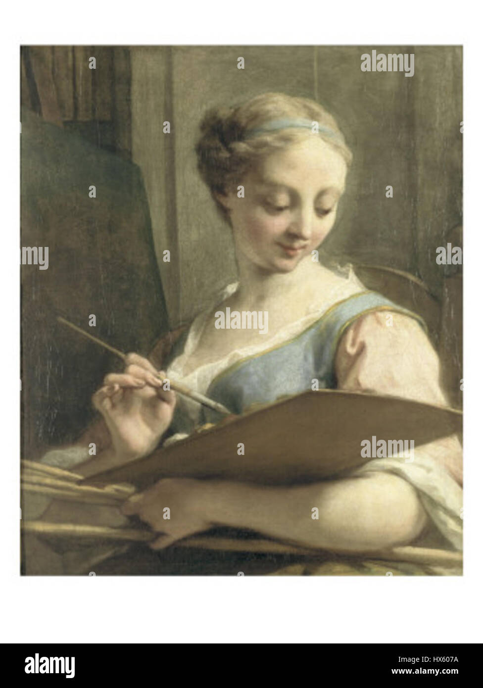 Female personification of history Cut Out Stock Images & Pictures - Alamy