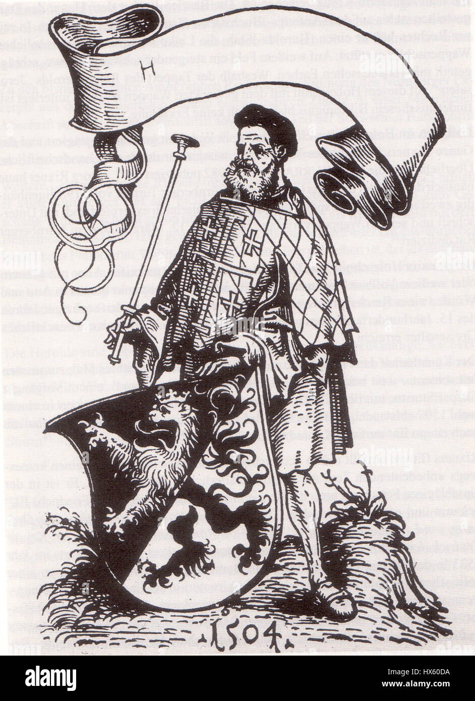 The engraving 'Ruexner 1504' is a significant work from the early 16th ...