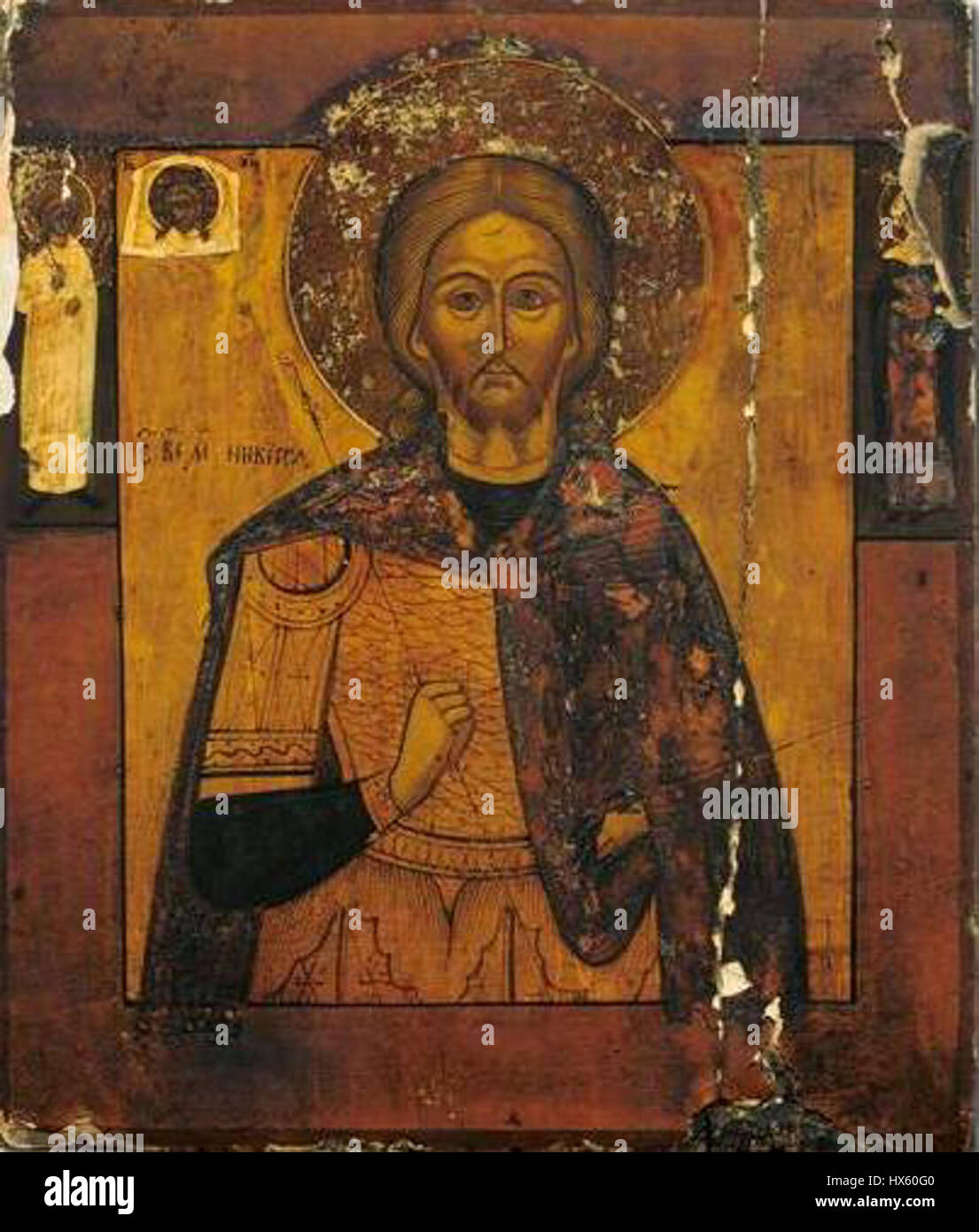 'Saint Nikita Martyr' is an iconographic depiction of Saint Nikita, a ...