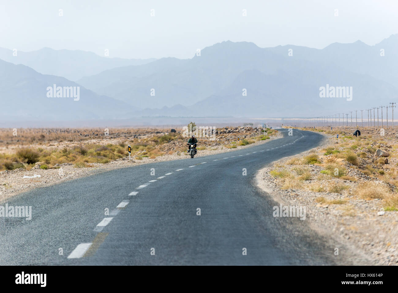 Road in of Natanz County, Isfahan Province, Iran Stock Photo - Alamy
