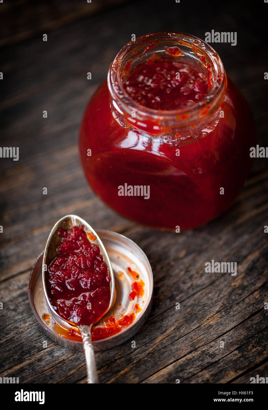 Chilli jam hi-res stock photography and images - Alamy