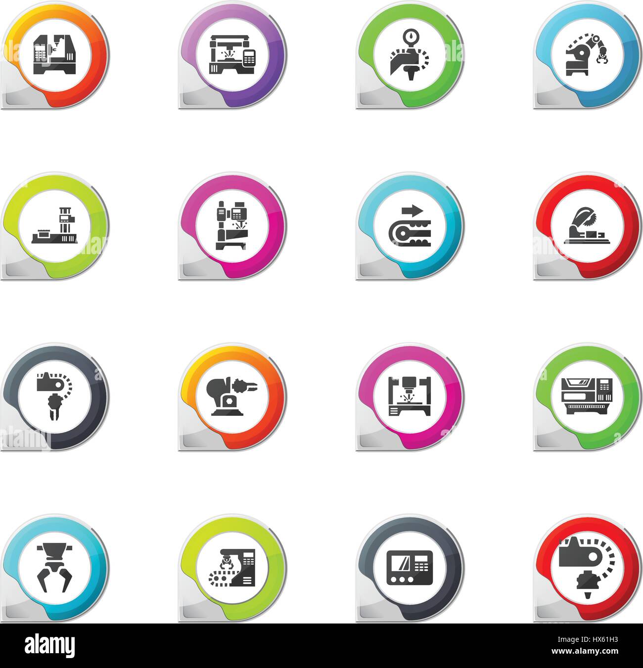 Profile lathe Stock Vector Images - Alamy