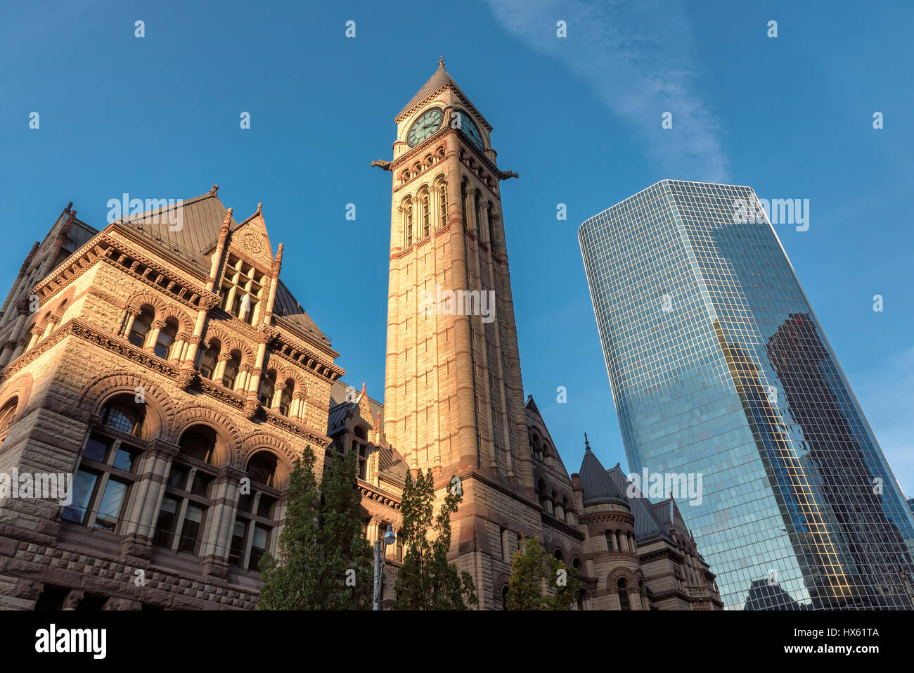 Toronto Old City Hall at sunset, Canada Stock Photo - Alamy