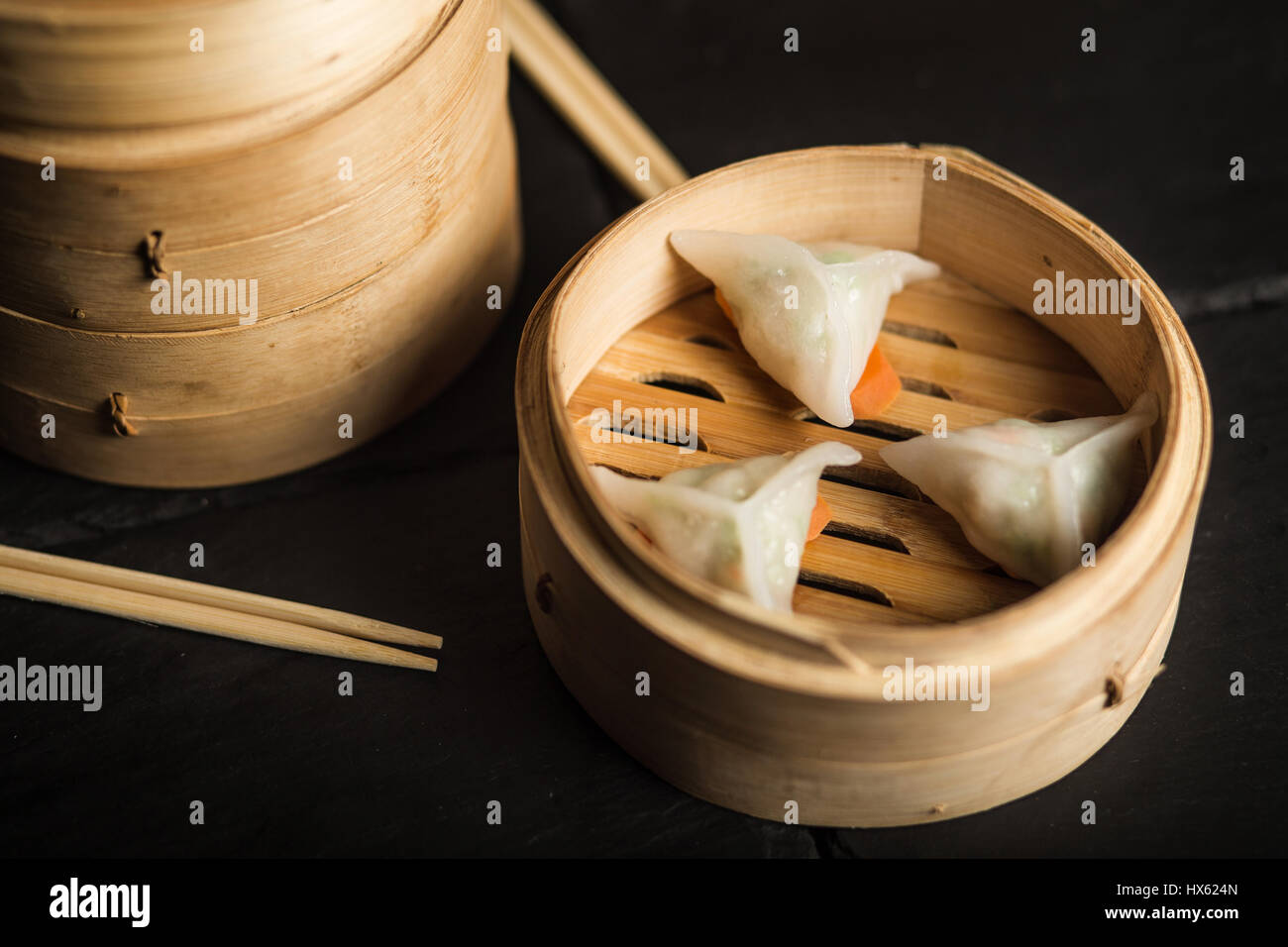 Dim Sum dumplings. Chinese traditional food Stock Photo - Alamy