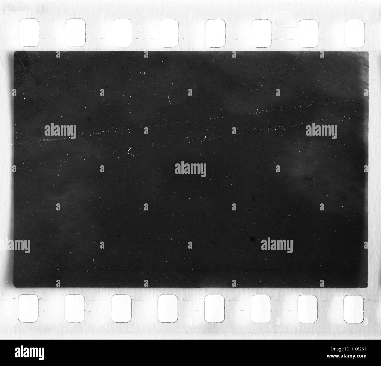 Detail of the real film frame with dust and scratches Stock Photo - Alamy