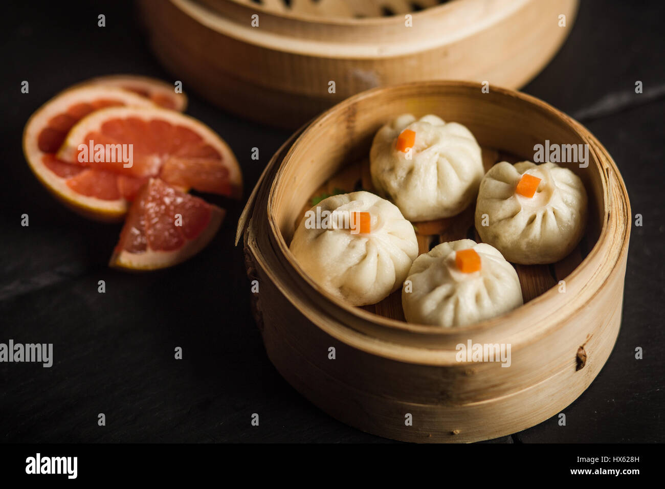 Dim Sum dumplings. Chinese traditional food Stock Photo - Alamy