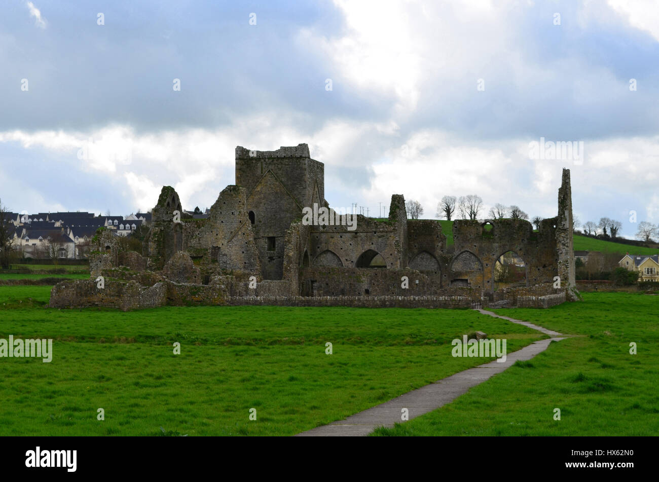 Old stone ruins of Hore Abbey in County Tipperary Ireland Stock Photo ...