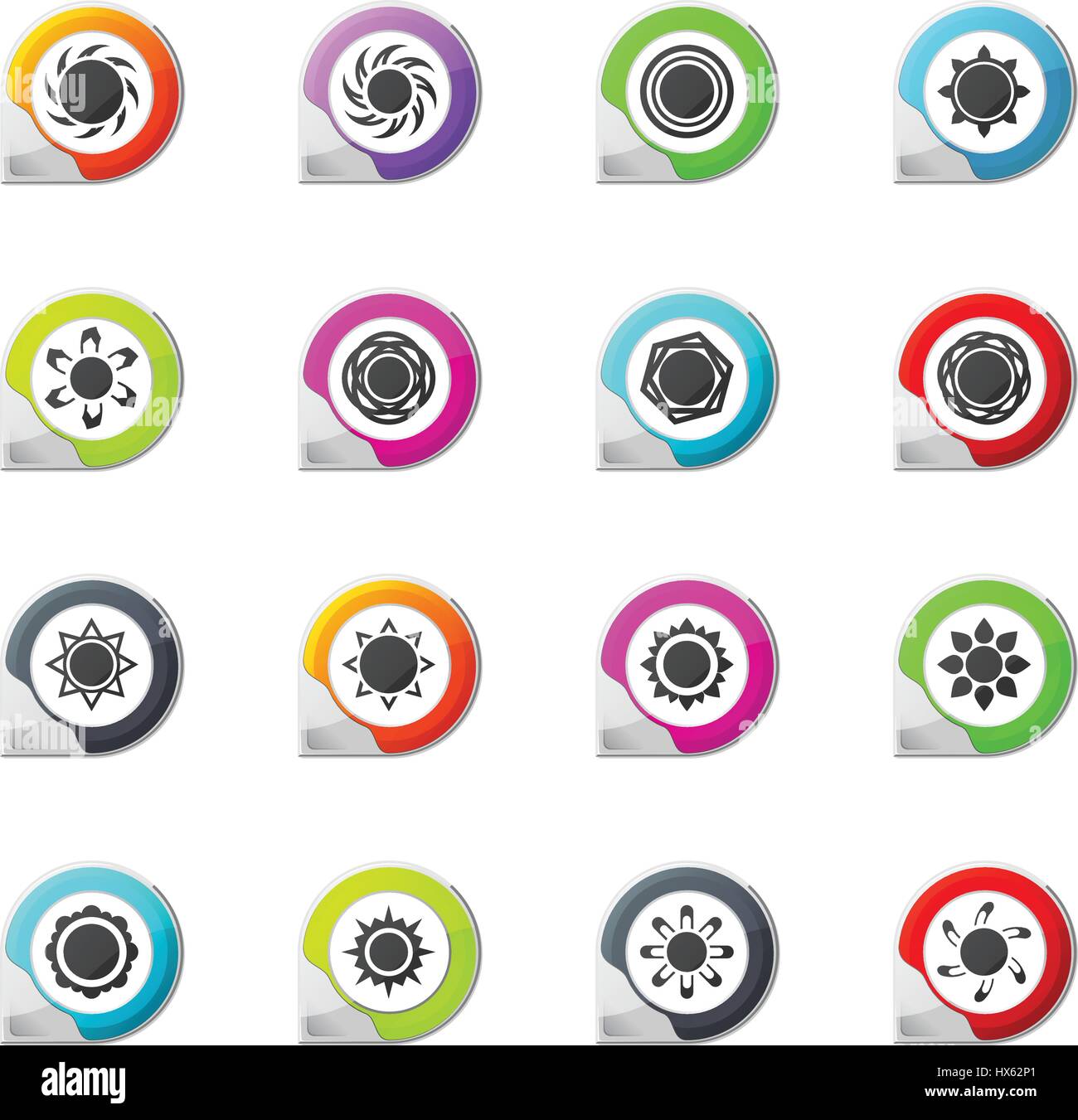 Sun pointer Stock Vector Images - Alamy