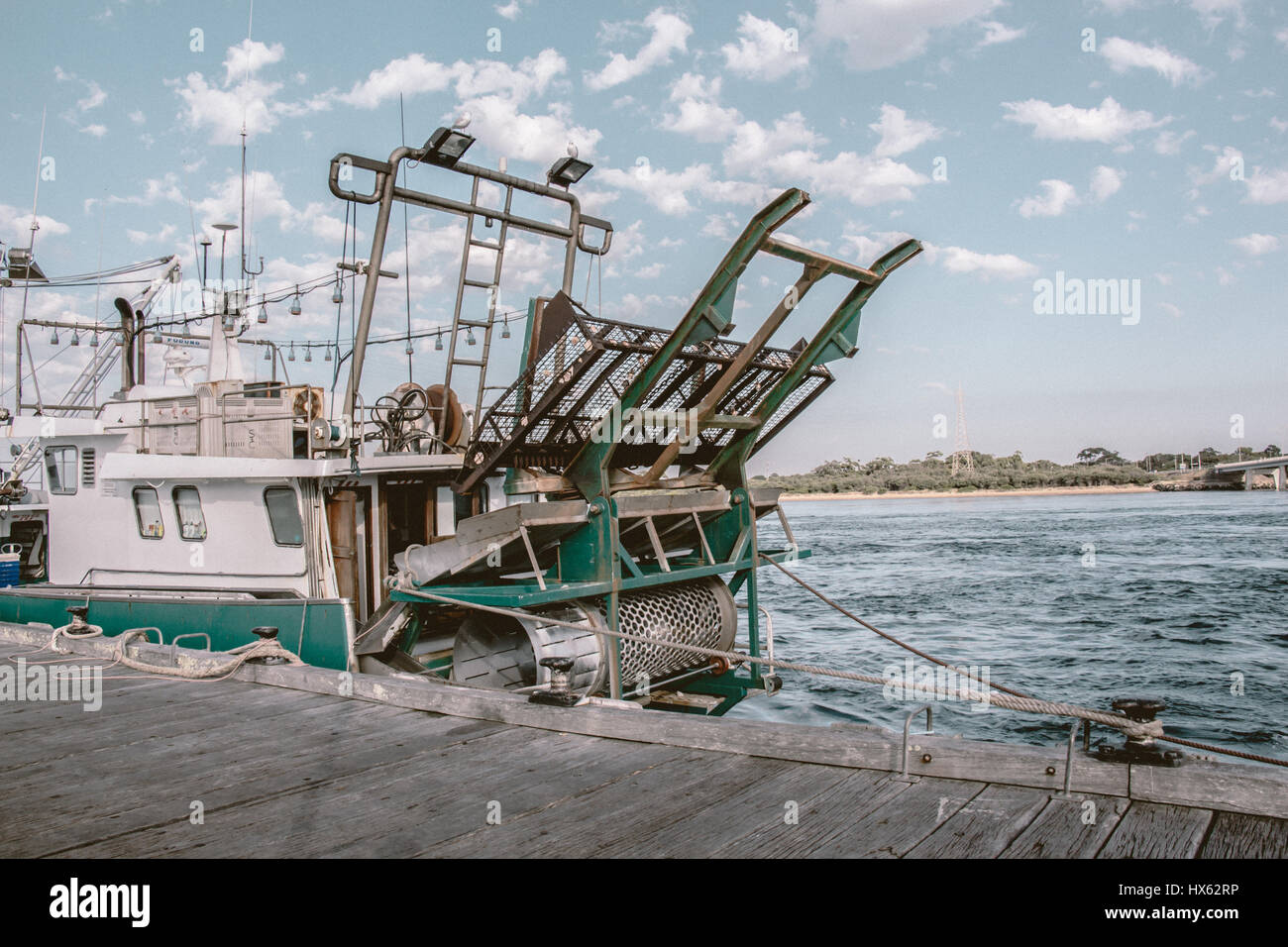 Commercial Fishing In Australia Stock Photo - Alamy