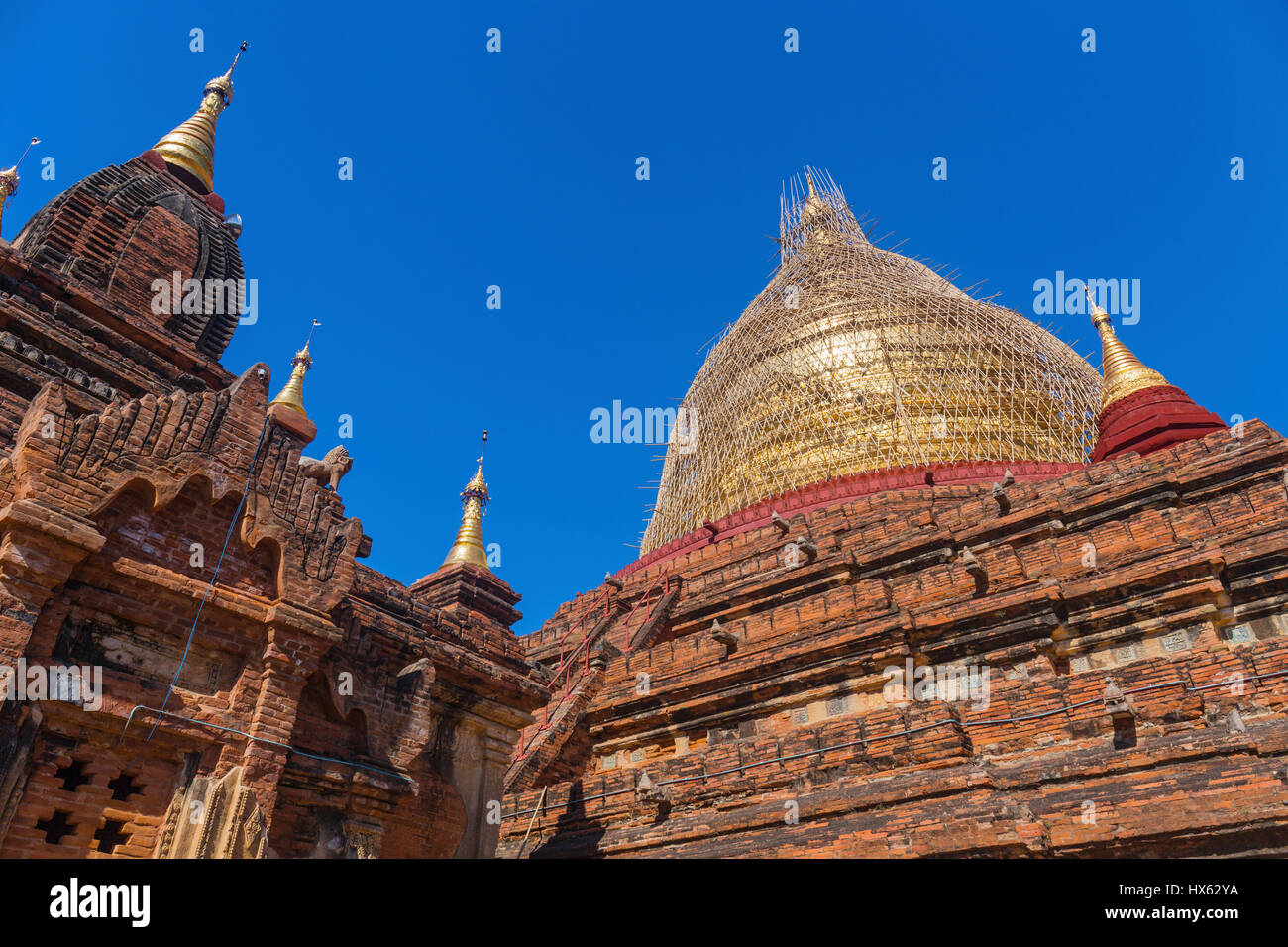 Bagan buddha tower at day , famous place in Myanmar/ Burma Stock Photo ...