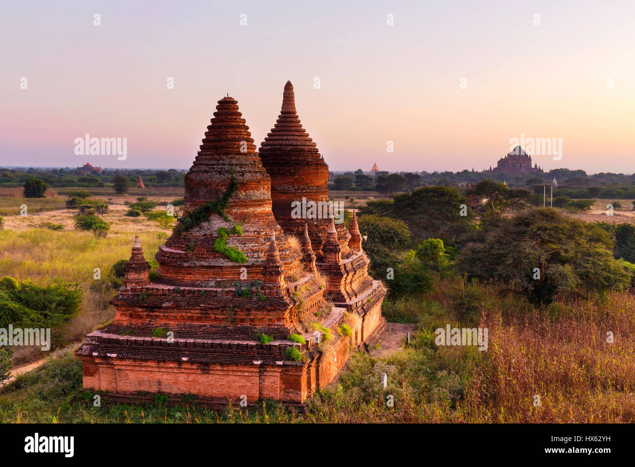 Bagan buddha tower at day , famous place in Myanmar/ Burma Stock Photo ...