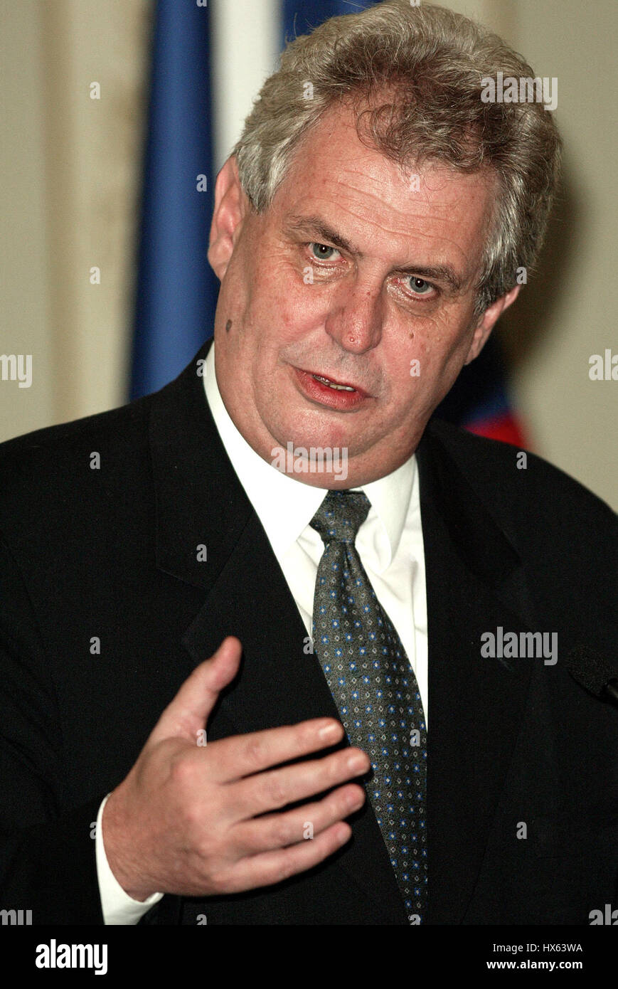 Milos zeman hi-res stock photography and images - Alamy