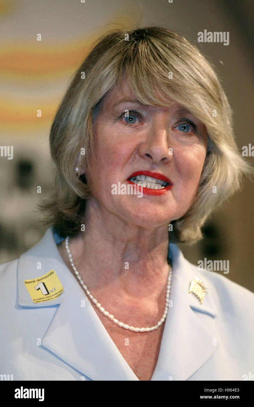 Baroness walmsley liberal democrat party hi-res stock photography and ...