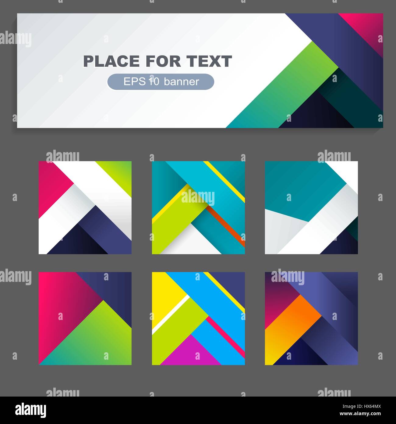 Banner design template material background Stock Vector Image & Art - Alamy