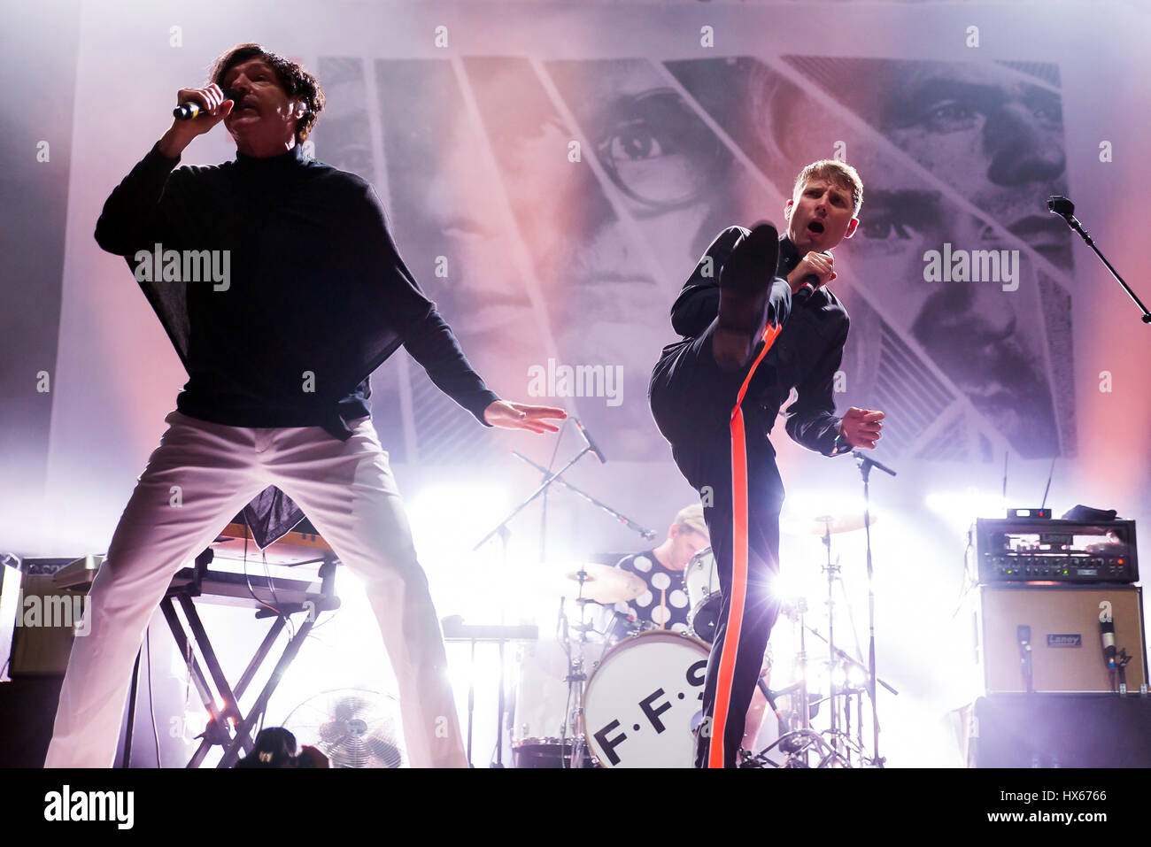 BENICASSIM, SPAIN - JUL 19: Franz Ferdinand and Sparks, band also known ...