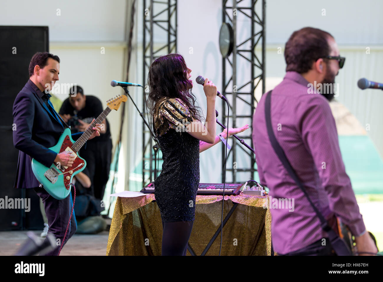 MADRID - SEP 12: Gold Lake (band) in concert at Dcode Festival on ...