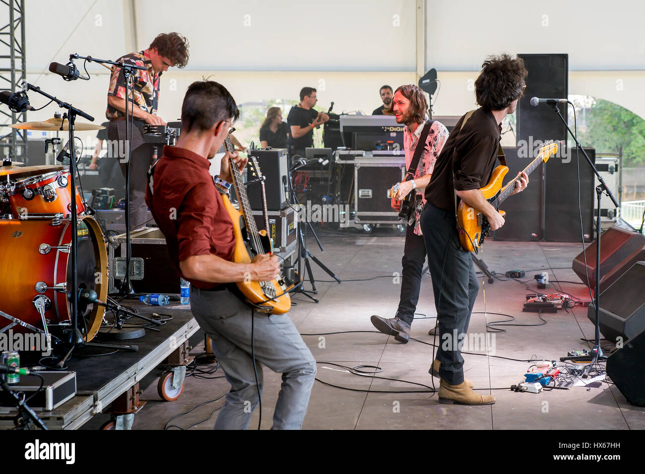 MADRID - SEP 12: Polock (band) in concert at Dcode Festival on ...