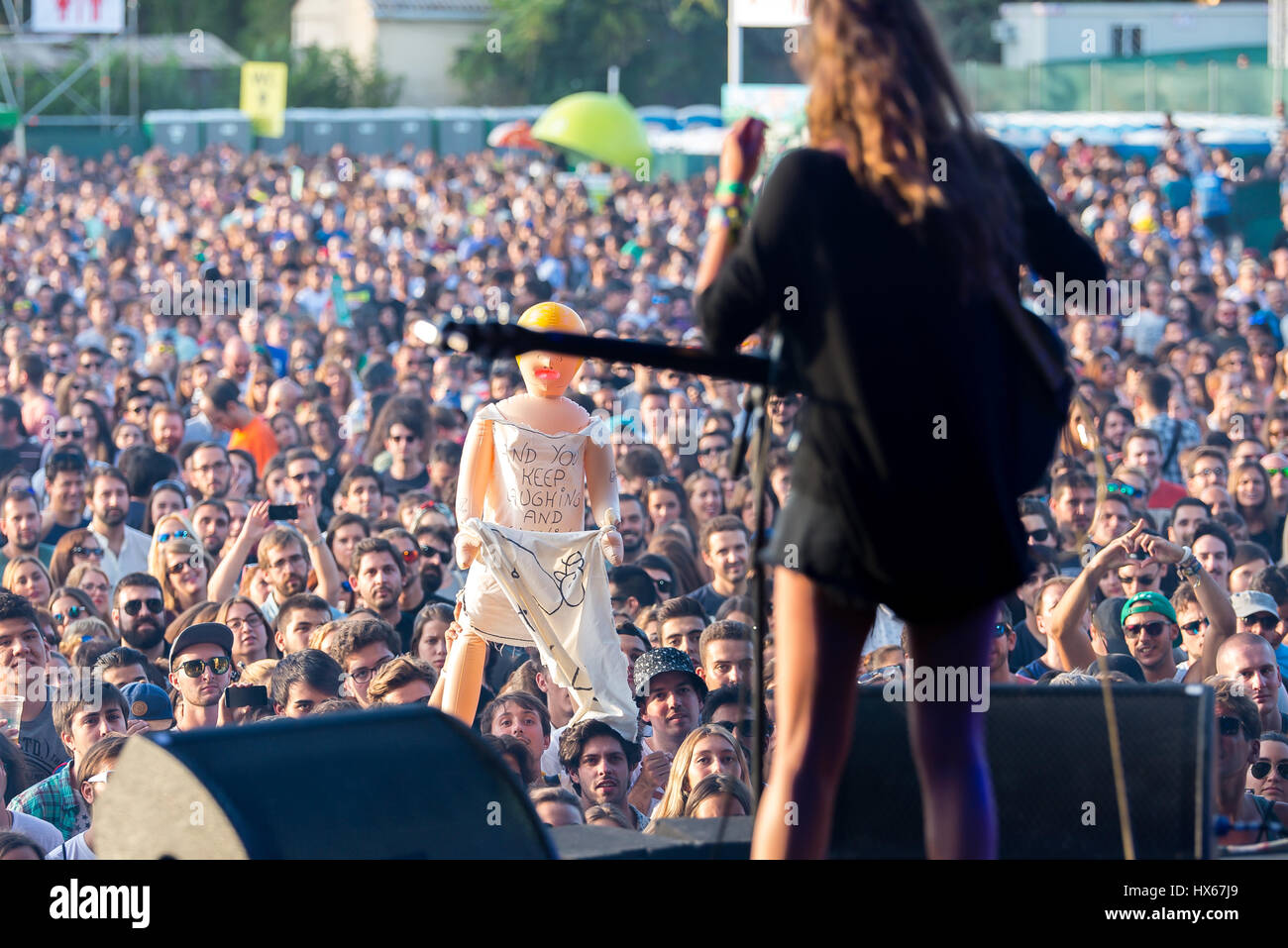 MADRID - SEP 12: Hinds (band) in concert at Dcode Festival on September ...