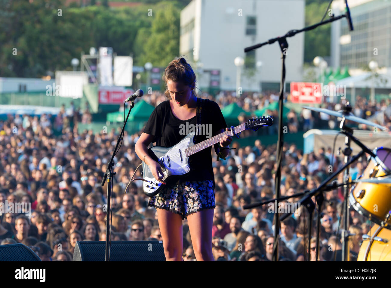 MADRID - SEP 12: Hinds (band) in concert at Dcode Festival on September ...