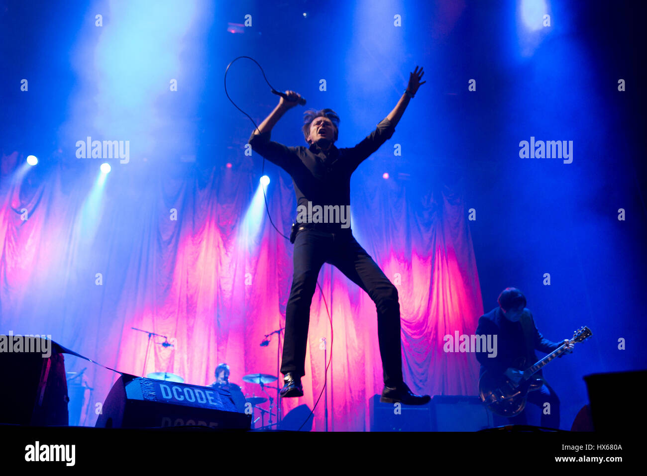 MADRID - SEP 12: Suede (band) in concert at Dcode Festival on September ...