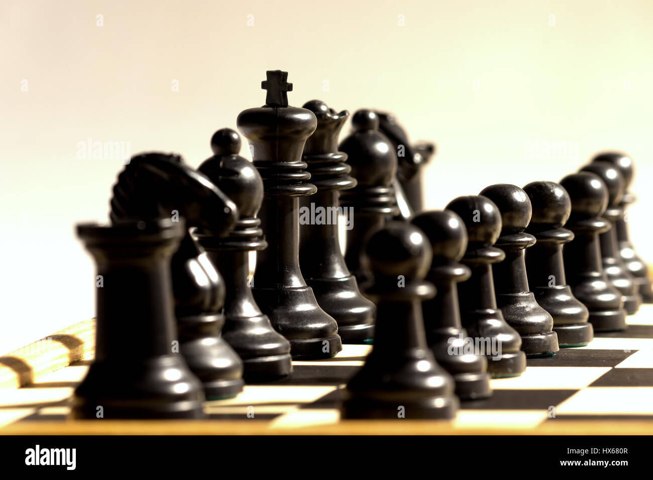 Black chess pieces hi-res stock photography and images - Alamy