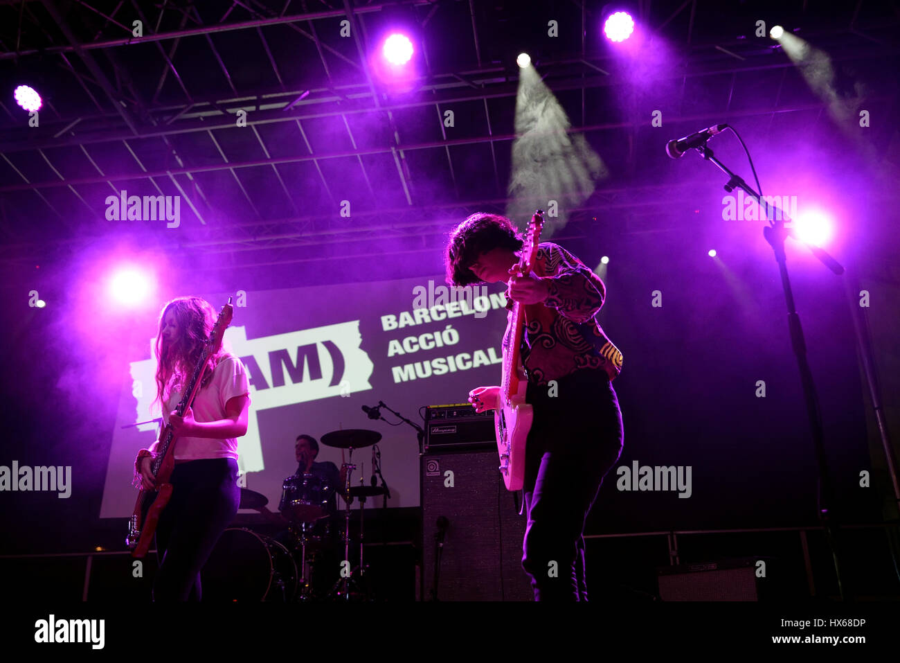 BARCELONA - SEP 18: Mourn (band) in concert at BAM Festival on ...