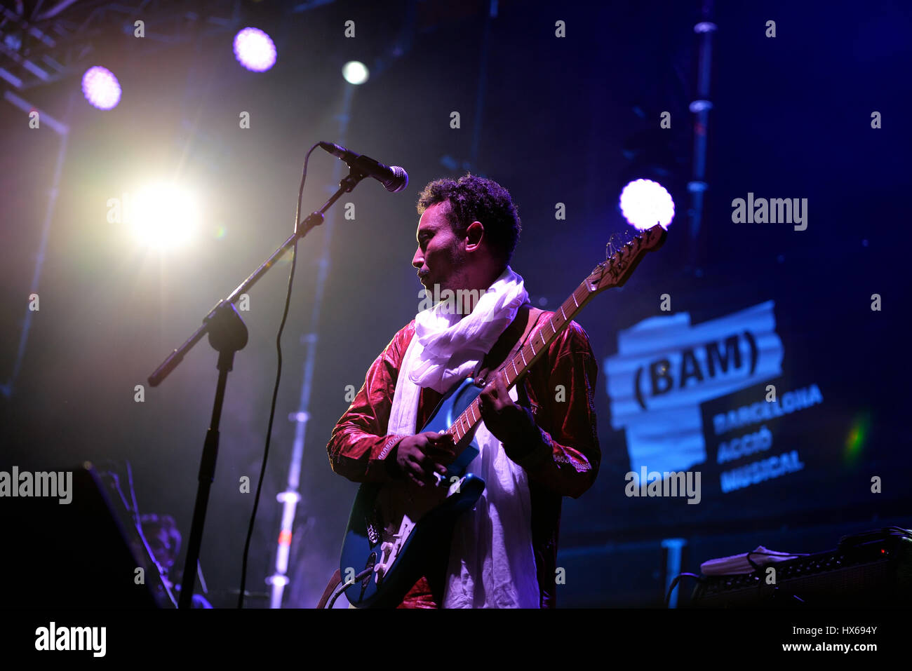 BARCELONA - SEP 23: Bombino (band) in concert at BAM Festival on ...