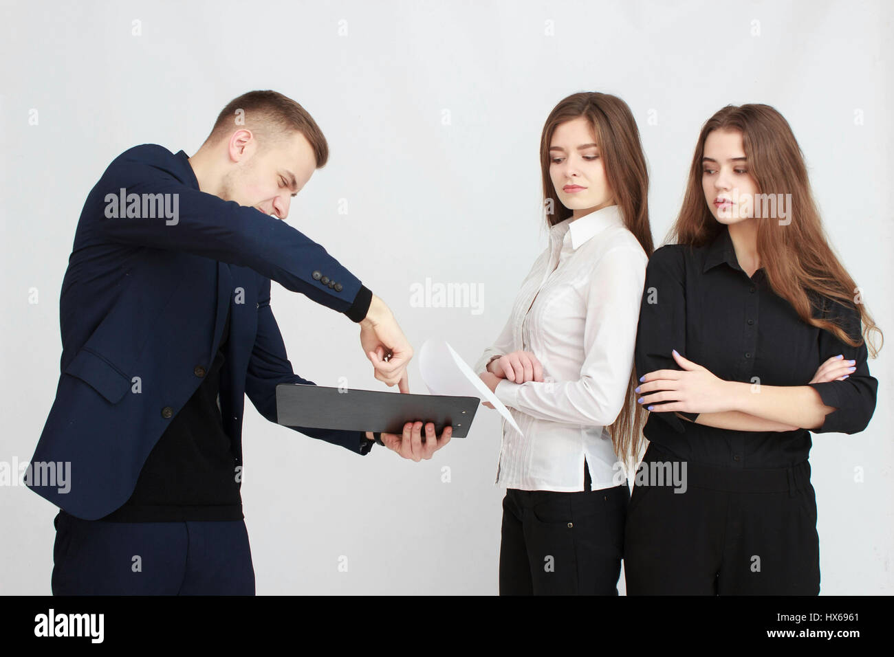 Business team portrait Stock Photo - Alamy