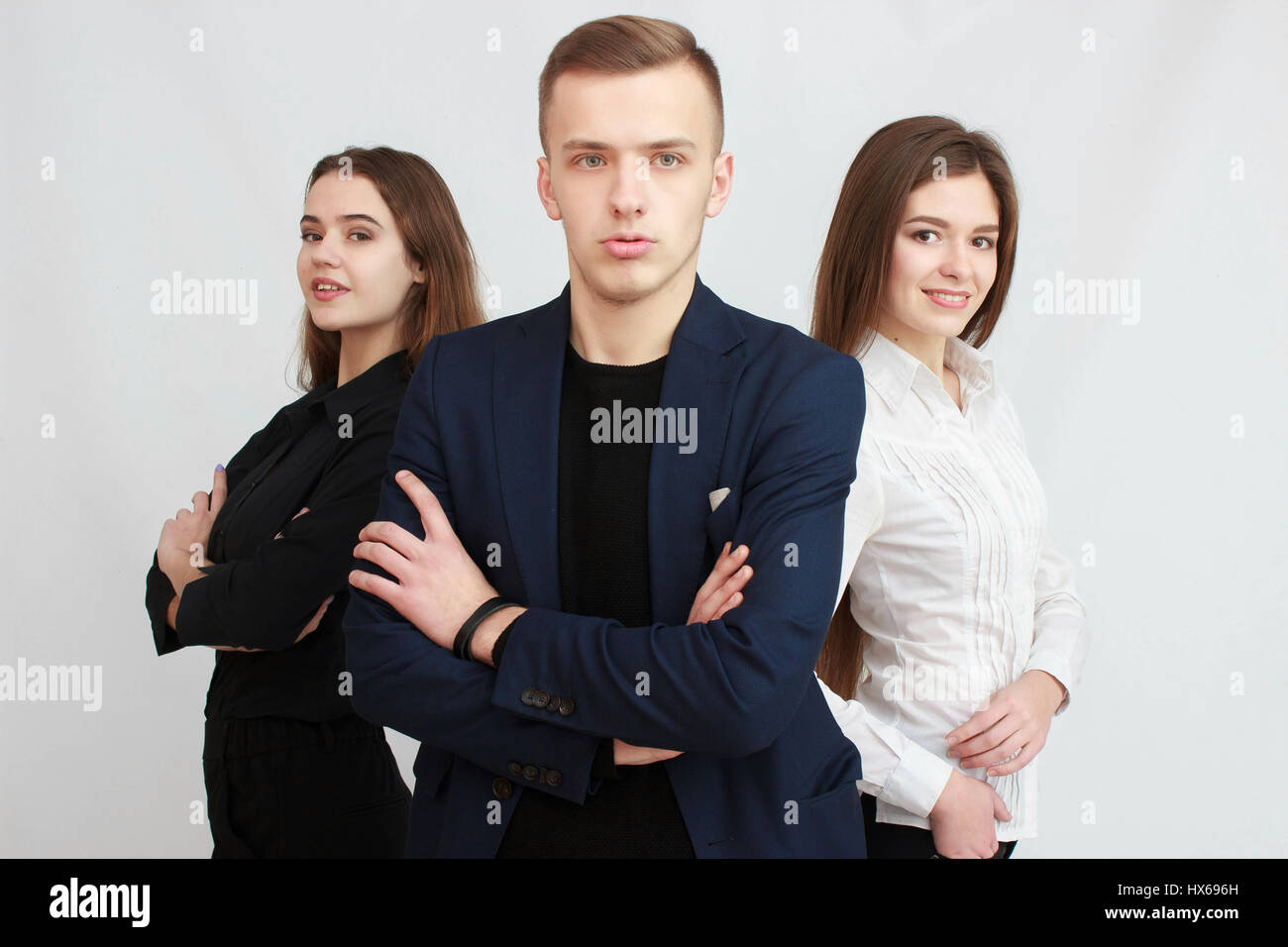 Business team portrait Stock Photo - Alamy