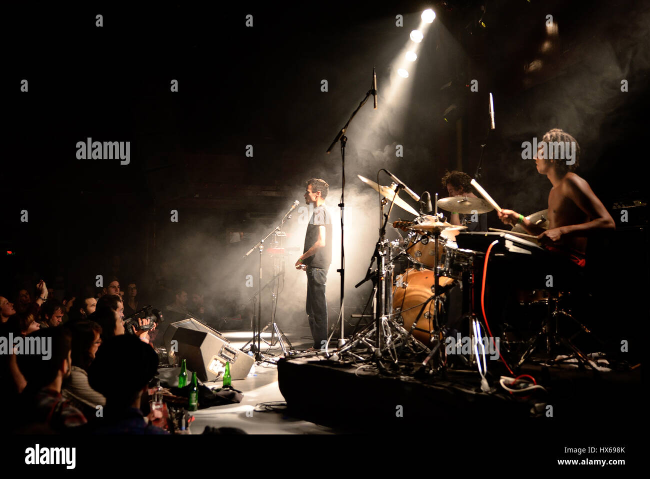 BARCELONA - OCT 23: Formation (band) in concert at Primavera Club 2015 ...