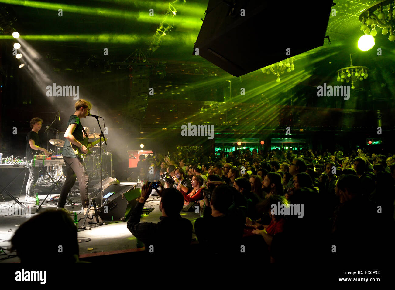 BARCELONA - OCT 23: Roosevelt (band) in concert at Primavera Club 2015 ...