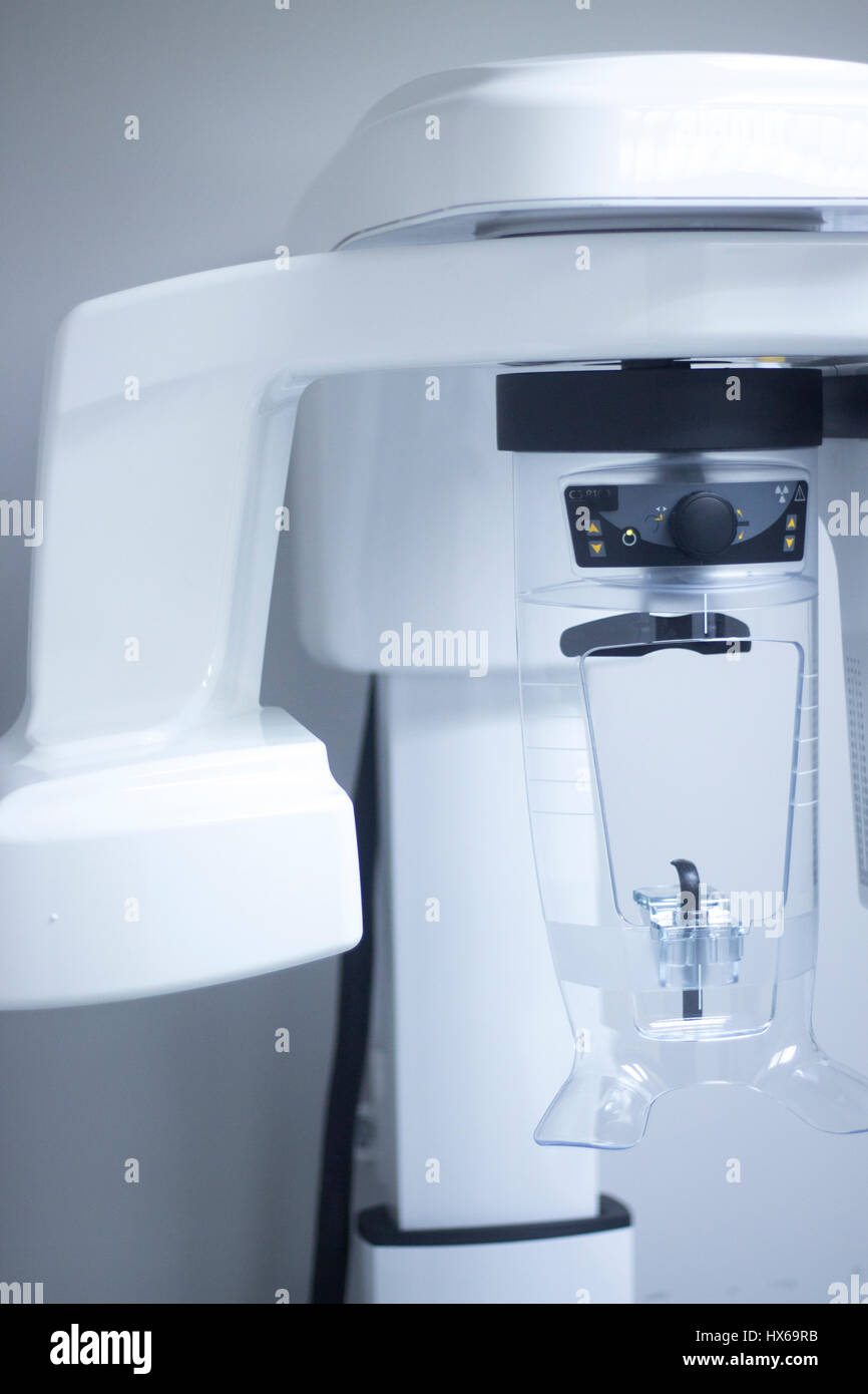 Dentist's office high technology modern dental xray machine in clinic ...