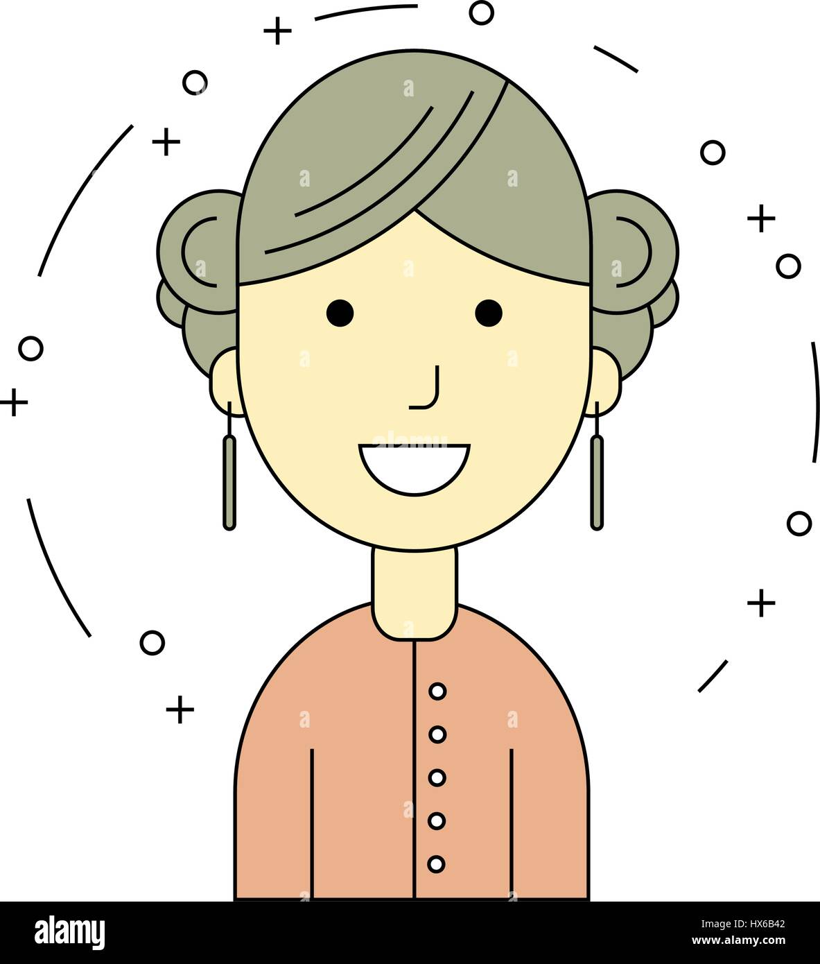 Cartoon flat Stock Vector Images - Alamy