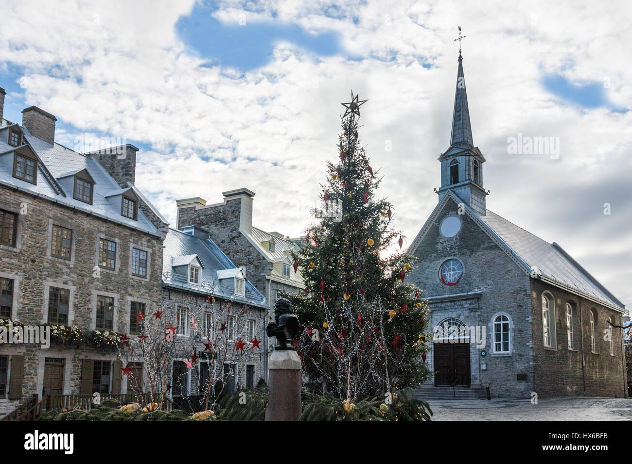 Quebec city royal square hi-res stock photography and images - Alamy