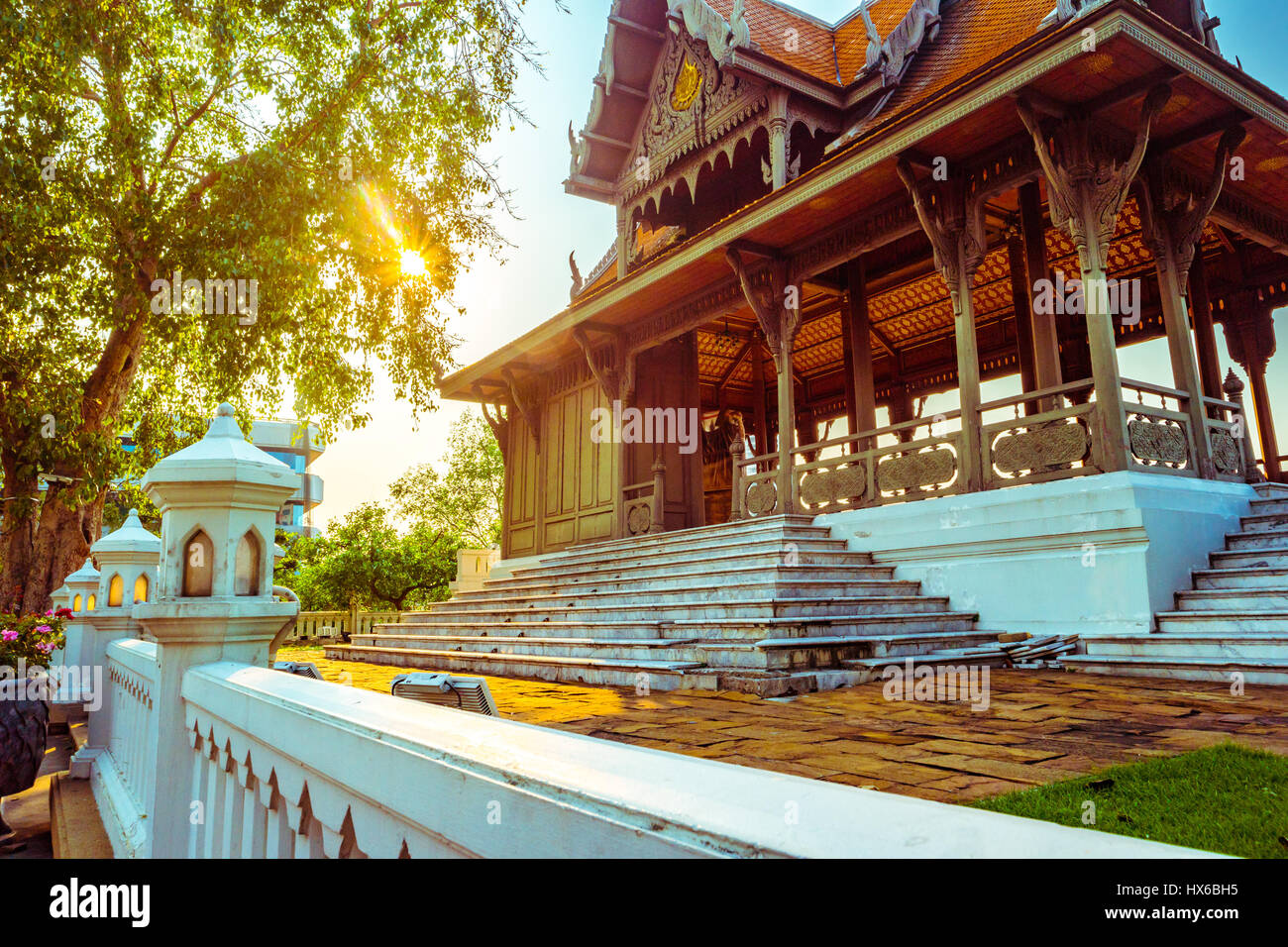 Pavilion built in traditional hi-res stock photography and images - Alamy