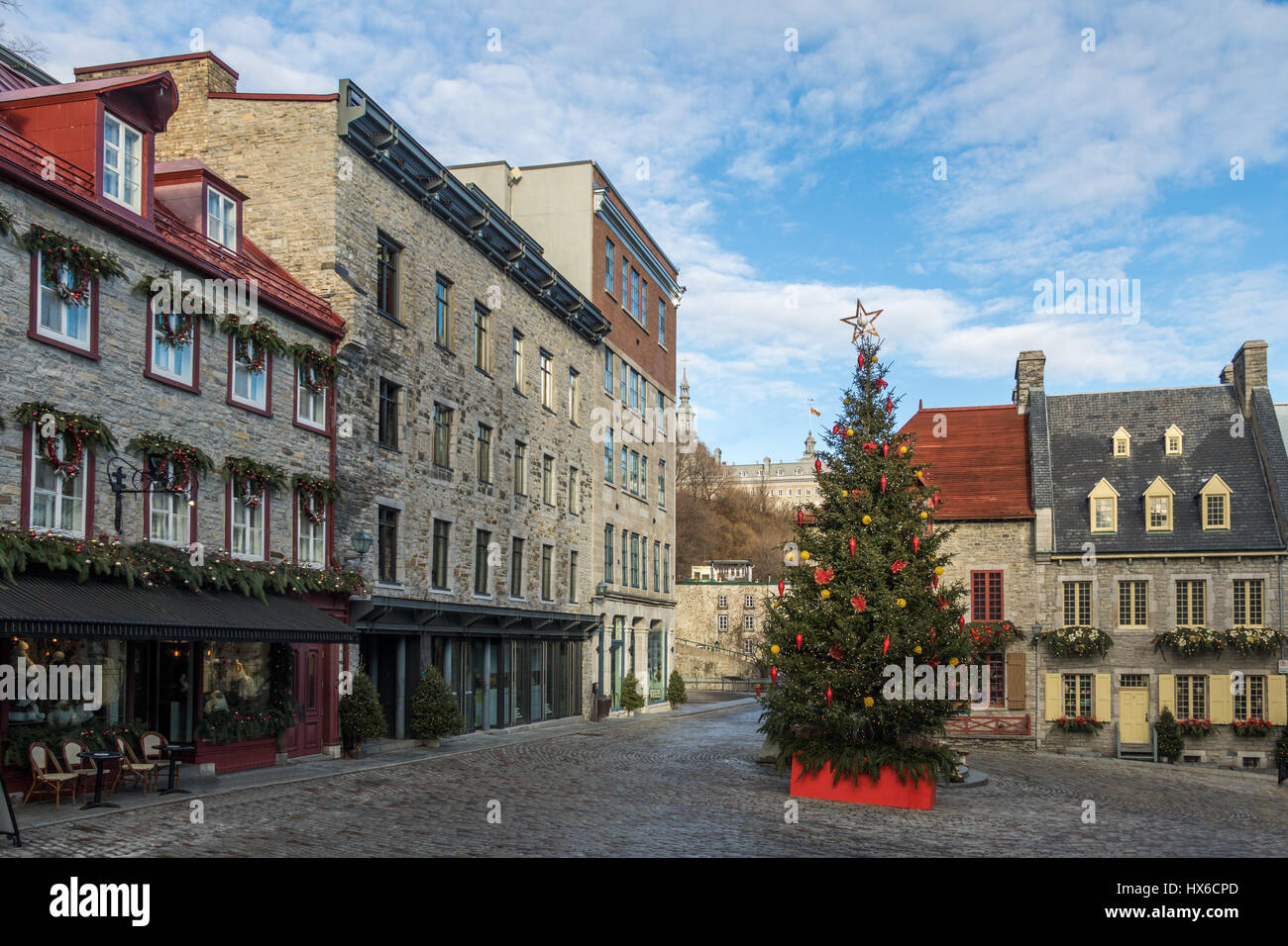 Quebec city royal square hi-res stock photography and images - Alamy