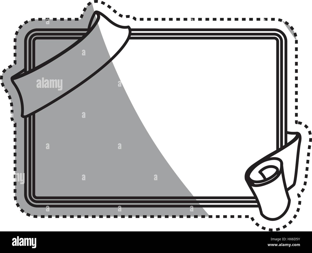 Decorative banner emblem Stock Vector Image & Art - Alamy