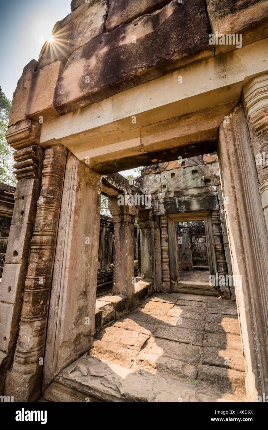 Prasat Rorng Ramong temple, Siem Reap, Cambodia, Asia Stock Photo - Alamy