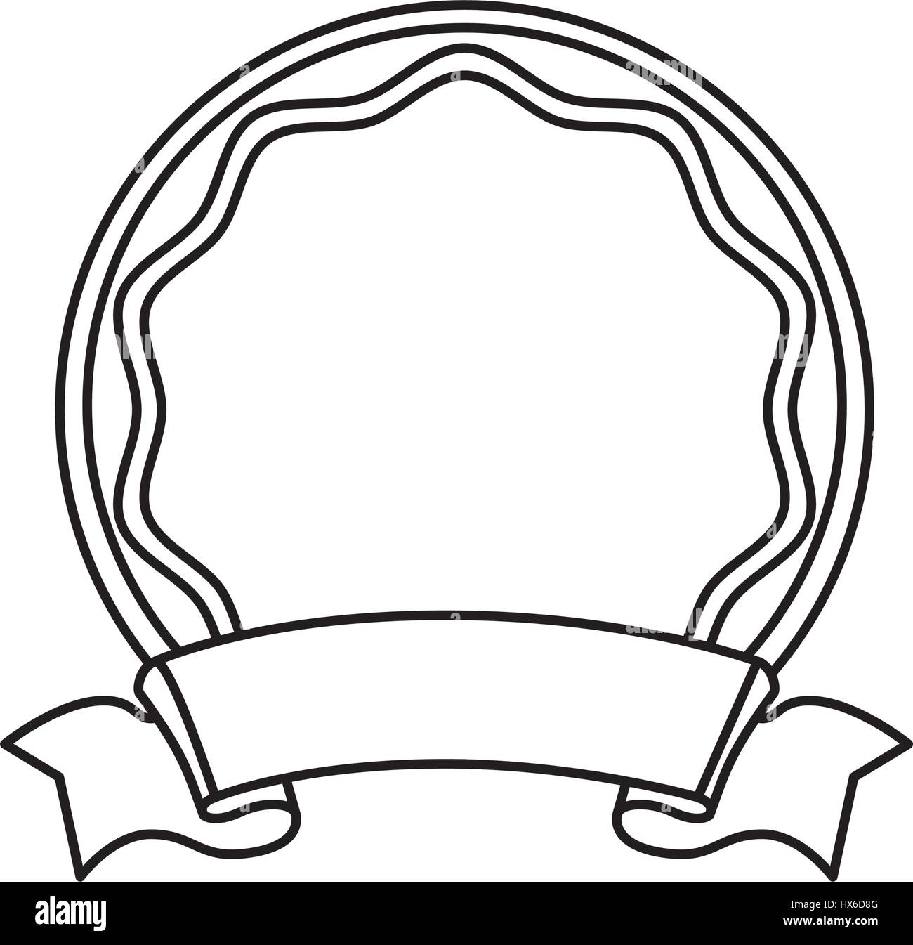 Decorative banner emblem Stock Vector Image & Art - Alamy