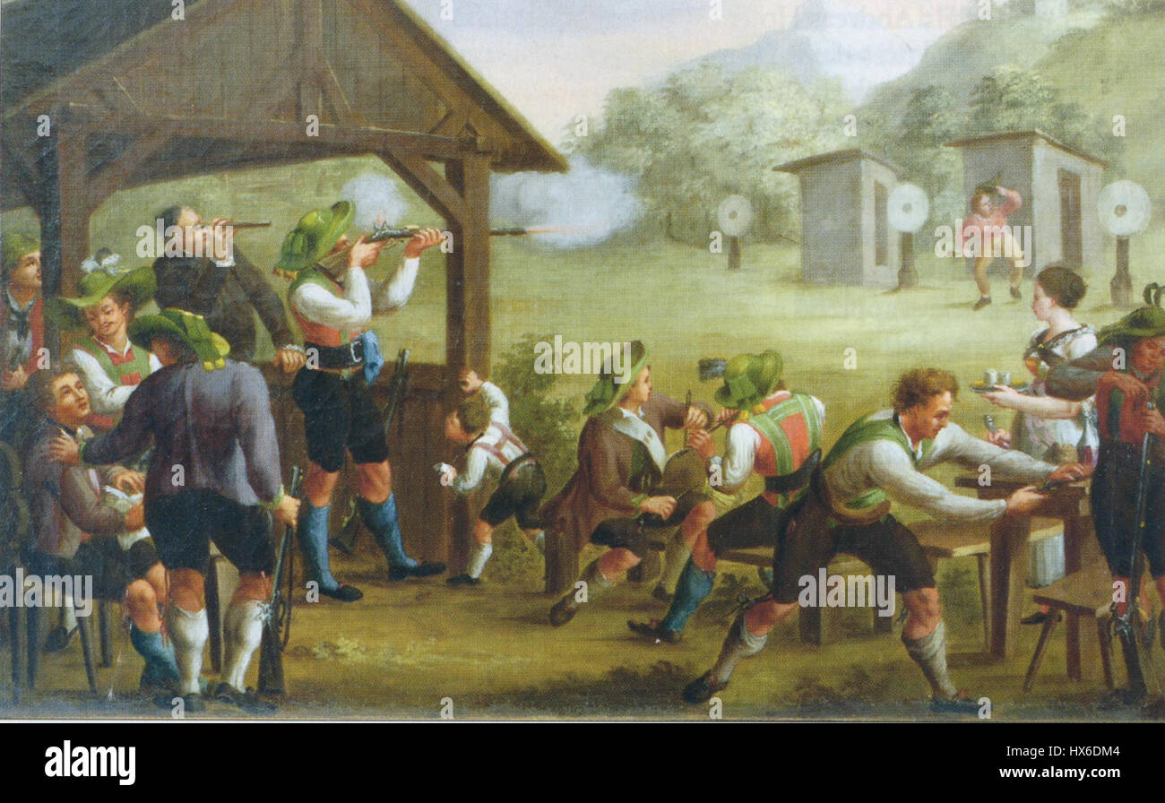 Tyrolean riflemen hi-res stock photography and images - Alamy