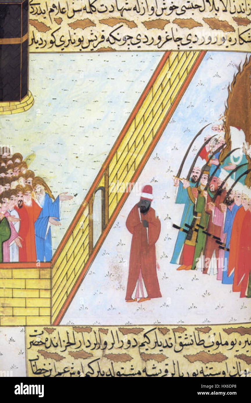 *Siyer-i Nebi Bilal* refers to a depiction of Bilal, the first muezzin ...