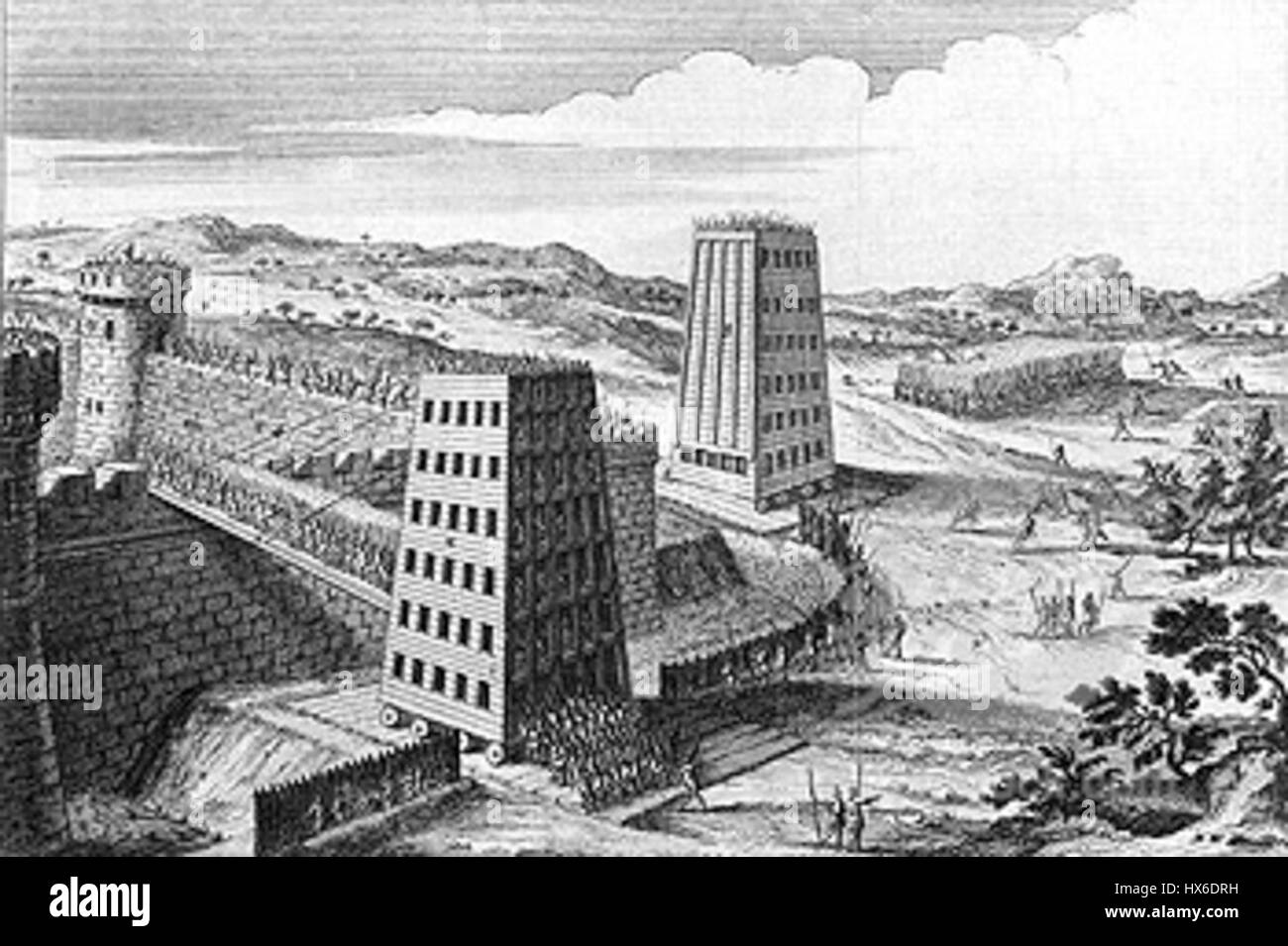 Medieval siege weapons Black and White Stock Photos & Images - Alamy