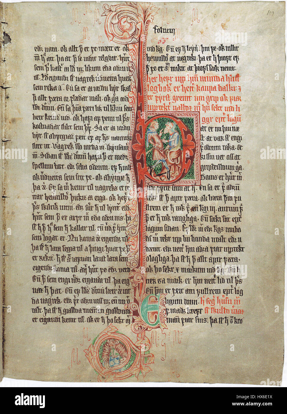Skarðsbók, or Jensbók, is a historical manuscript from the medieval ...